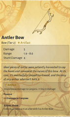 Antler Bow - Wildermyth Wiki
